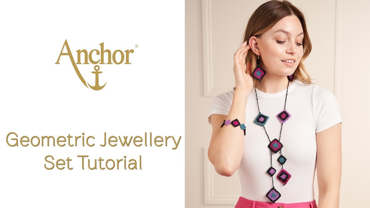 How to... - Geometric jewellery set tutorial - MEZ Cucirini Italy